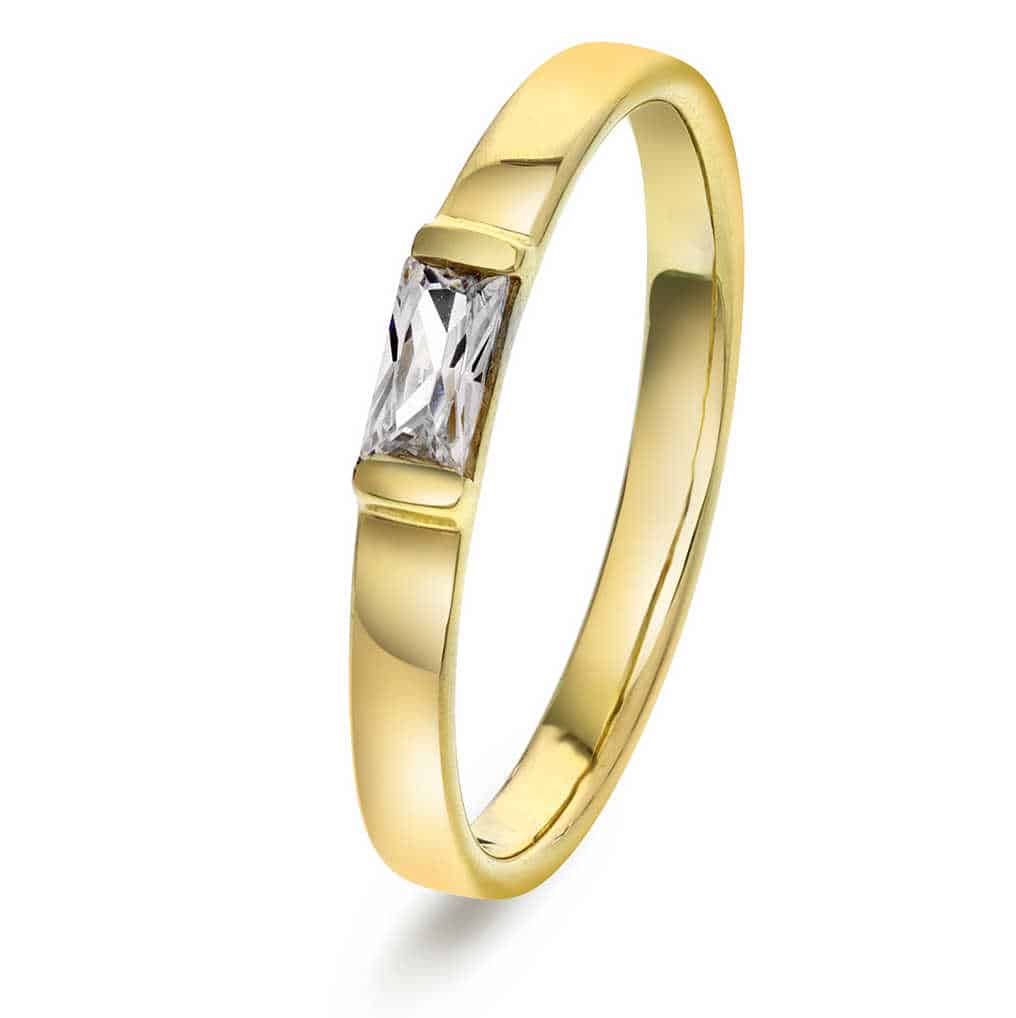 Verona ring i sølv med zirkonia | Presis Ur & Gull