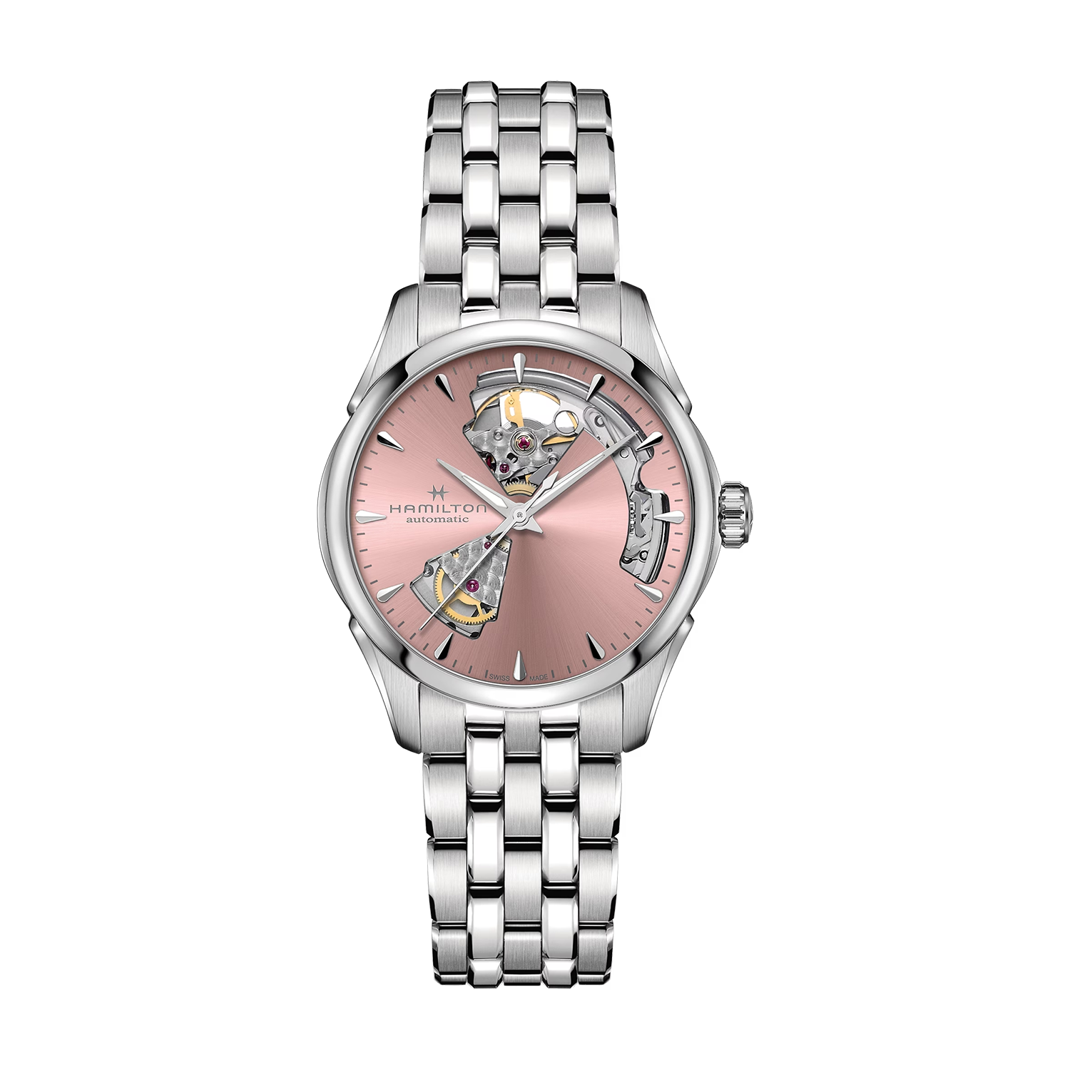 Hamilton Jazzmaster Open Heart Lady 36MM - H32215170 - Presis Ur & Gull AS