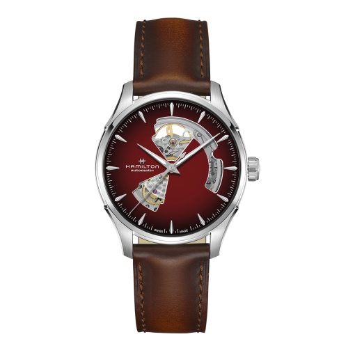 Hamilton Jazzmaster Open Heart Auto 40mm - H32675570 - Presis Ur & Gull AS