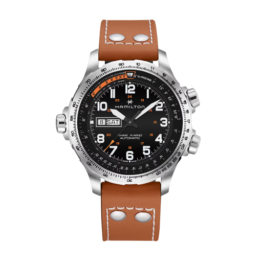 Hamilton Khaki Aviation X-Wind Day Date Auto 45MM - H77755533 - Presis ...