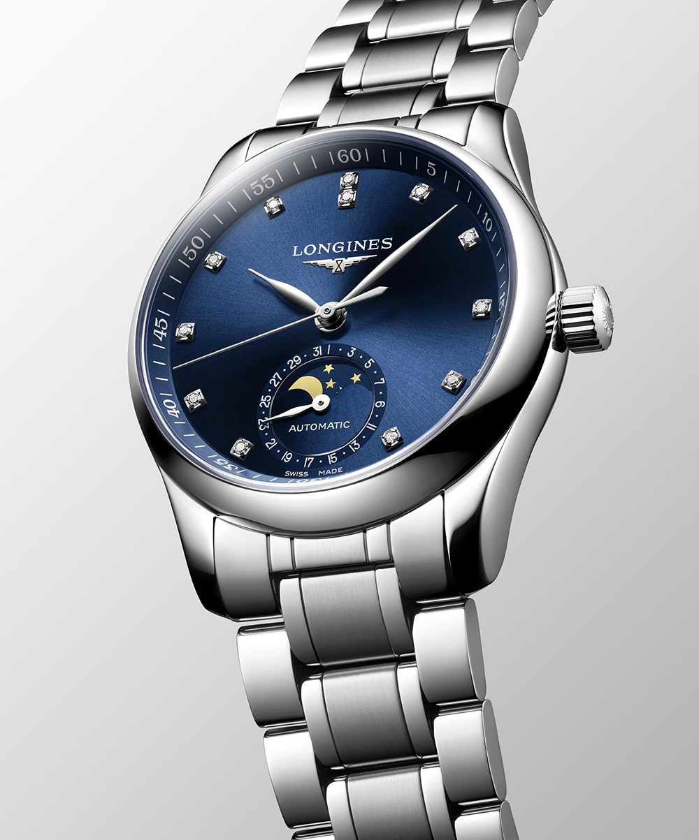 Longines Master Collection Moon Phase 34mm - L2.409.4.97.6 - Presis Ur ...