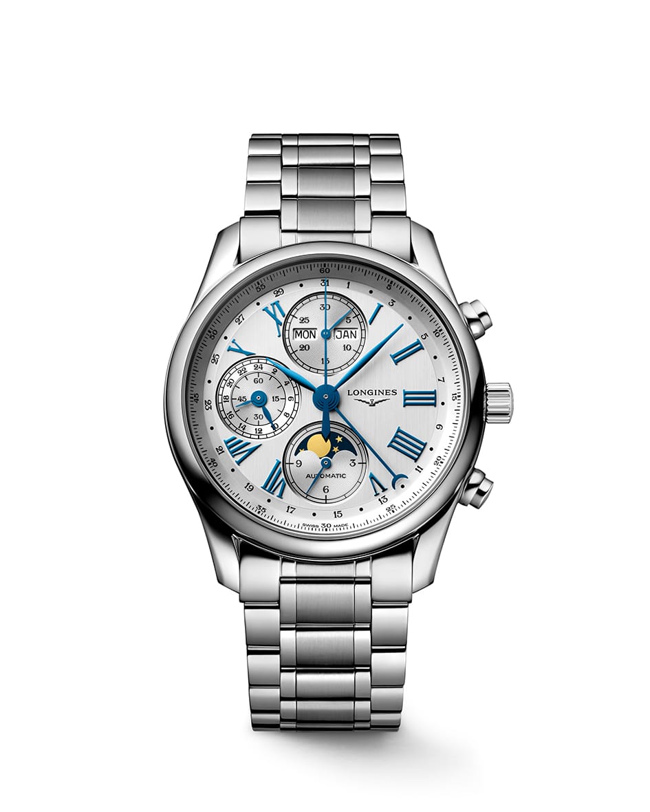 Longines Master Collection Chronograph Moon Phase - L2.673.4.71.6 ...