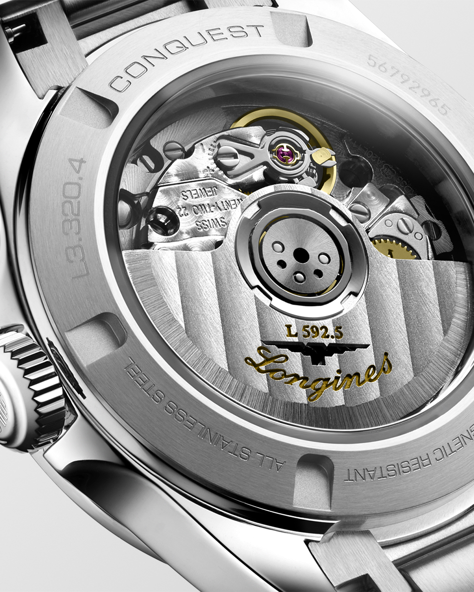 Longines Conquest 30mm - L3.320.4.97.6 - Presis Ur & Gull AS